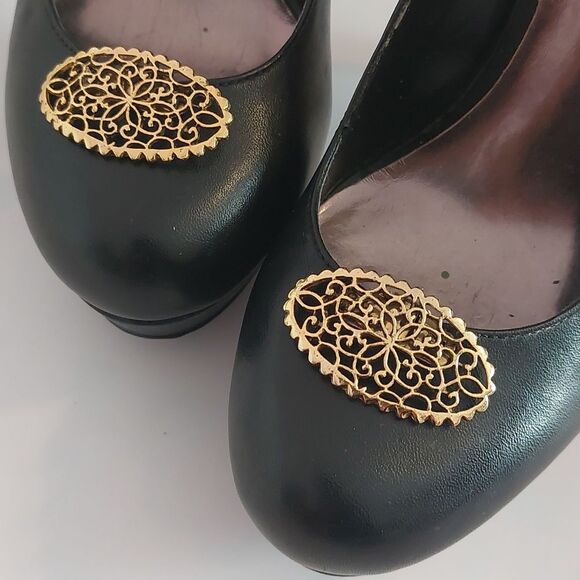 Vintage | Accessories | Vintage Signed Musi Gold Tone Ornate Filigree ...